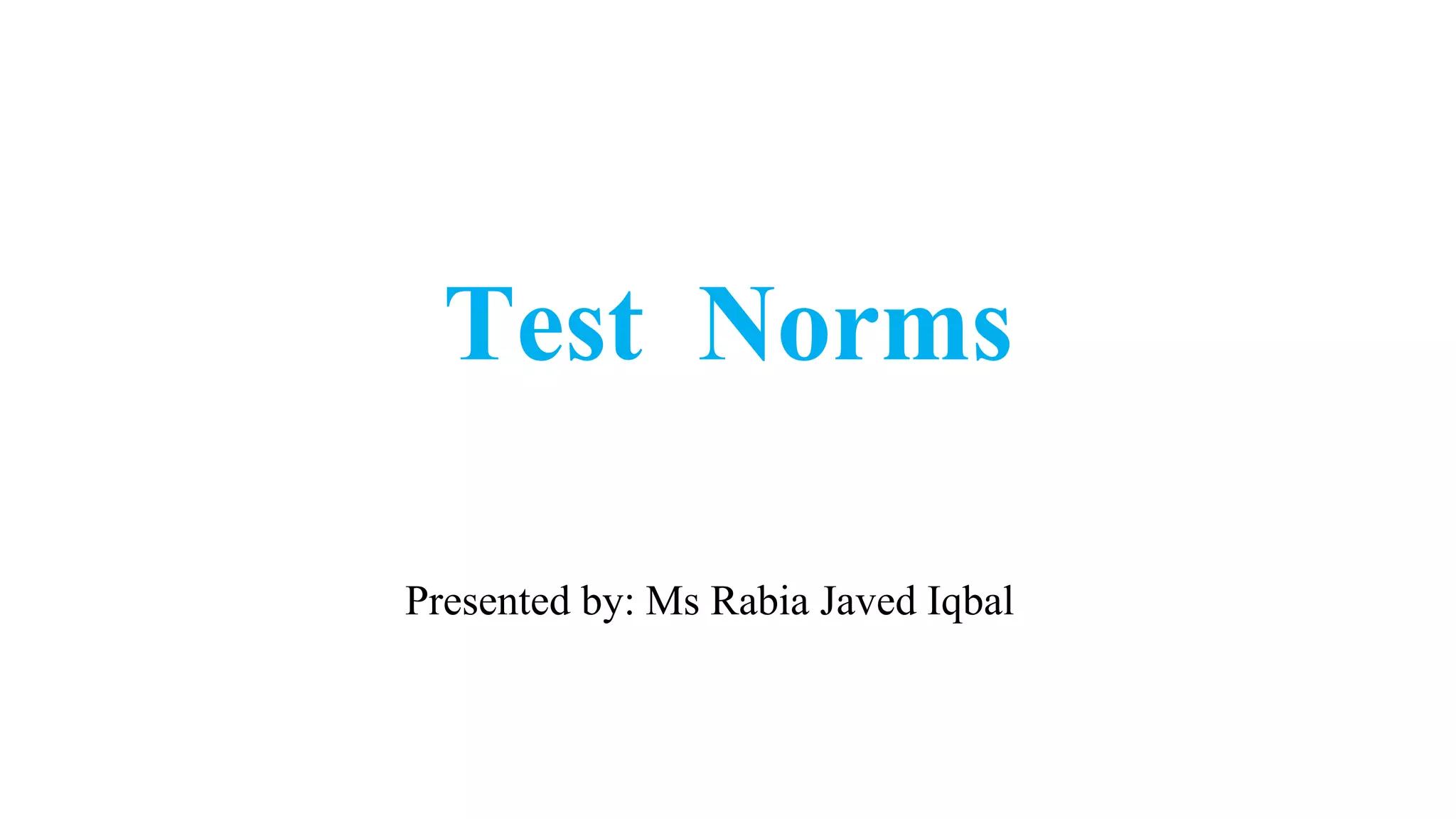 Test norms.pptx
