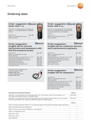 Testo 330 | PDF