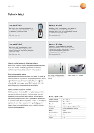 Testo 435 | PDF
