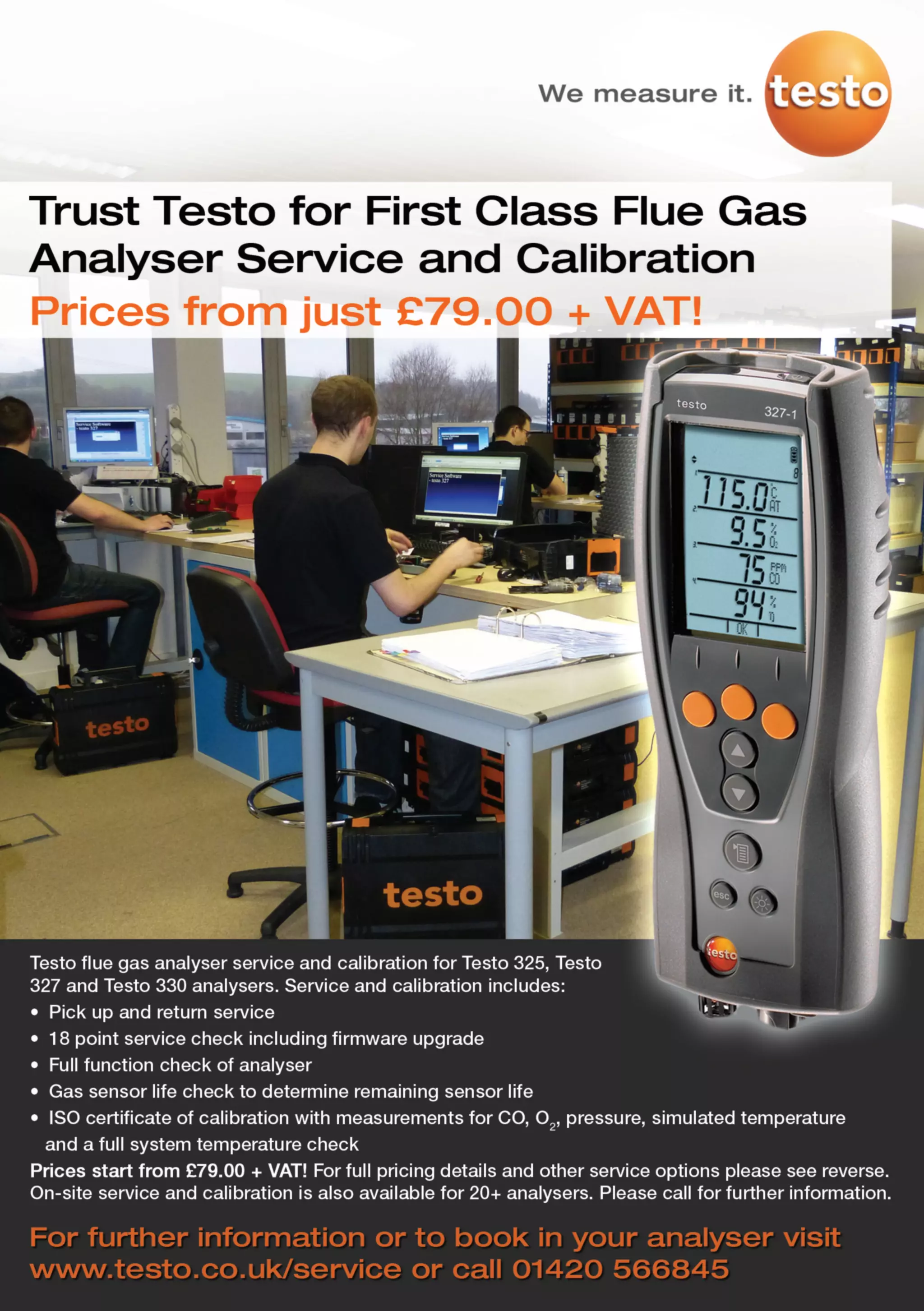 Testo - FGA Service and Calibration | PDF