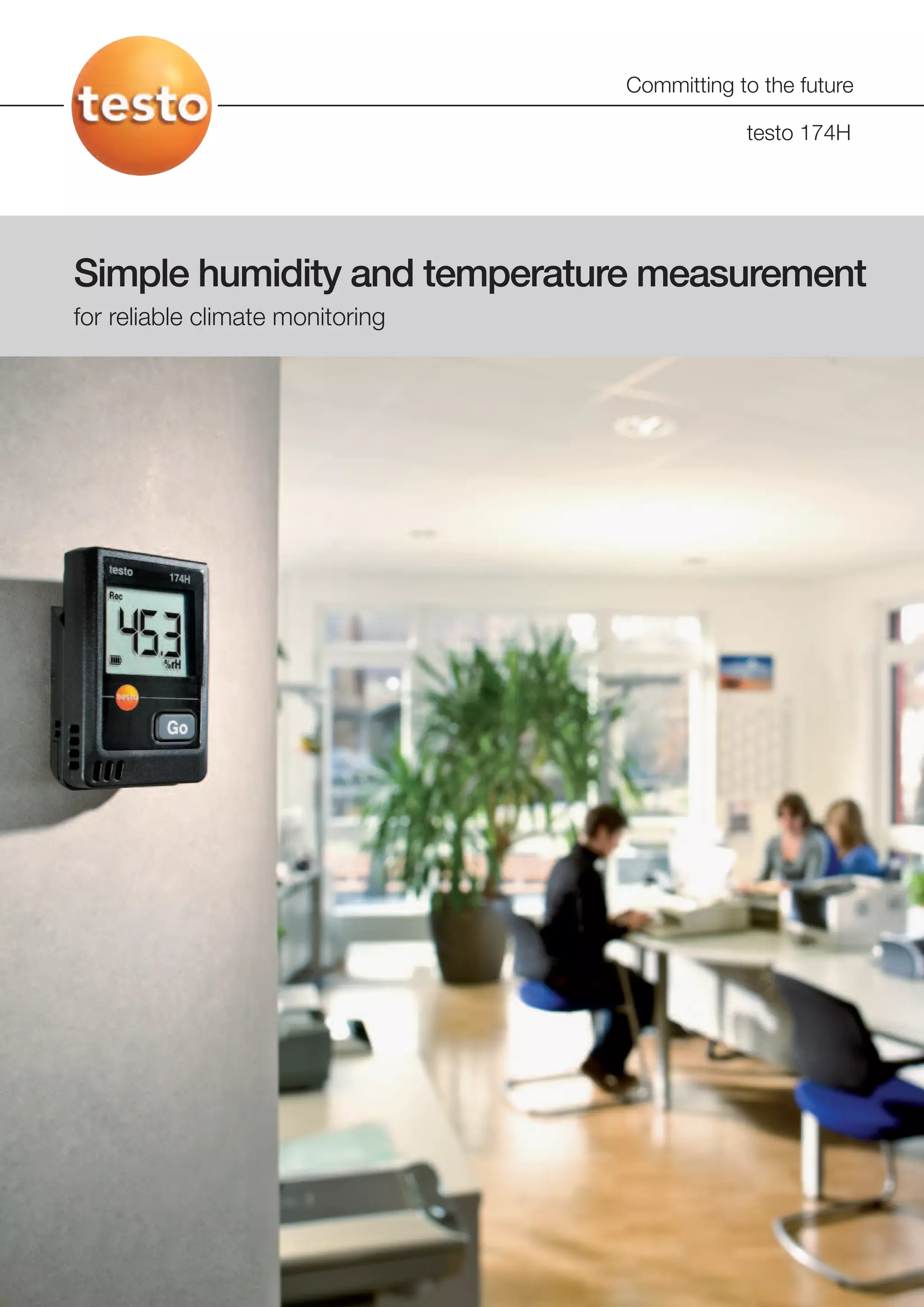 Testo 174 h datasheet | PDF