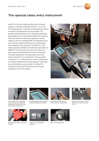 Testo 327 datasheet 2012 | PDF | Consumer Electronics | Technology ...