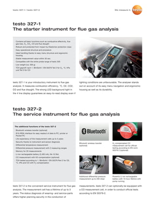 Testo 327 datasheet 2012 | PDF | Consumer Electronics | Technology ...