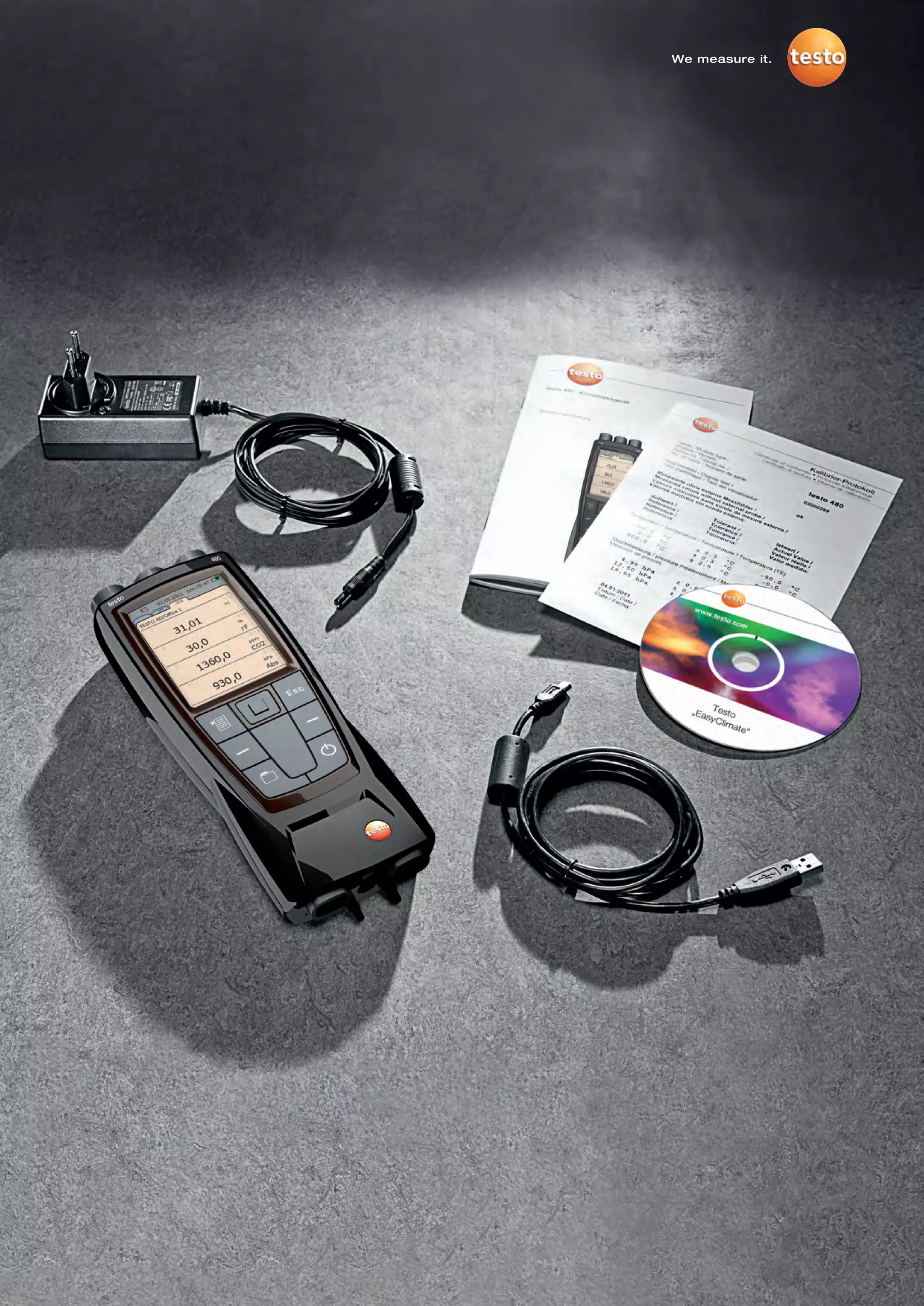 Testo 480 datasheet | PDF