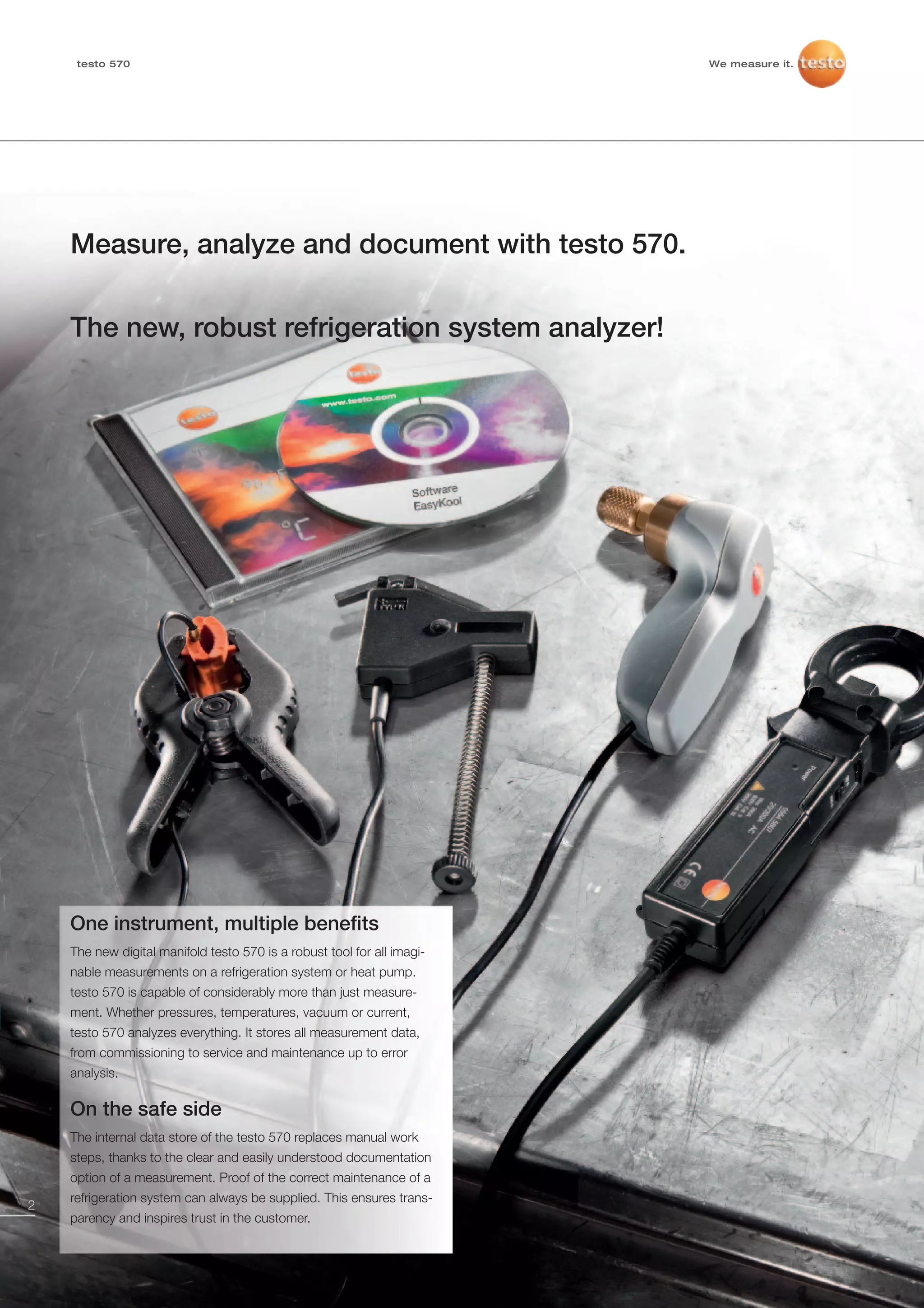 Testo 570 datasheet | PDF