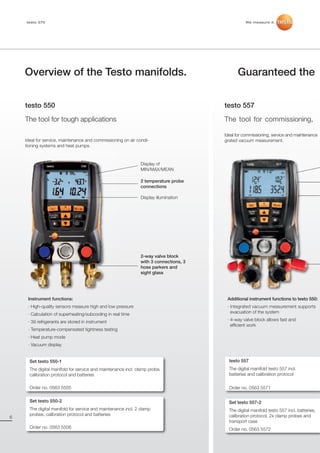 Testo 570 datasheet | PDF