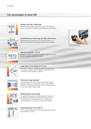 Testo 890 datasheet | PDF