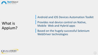 Automate you Appium test like a pro! | PPTX