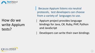 Automate you Appium test like a pro! | PPTX