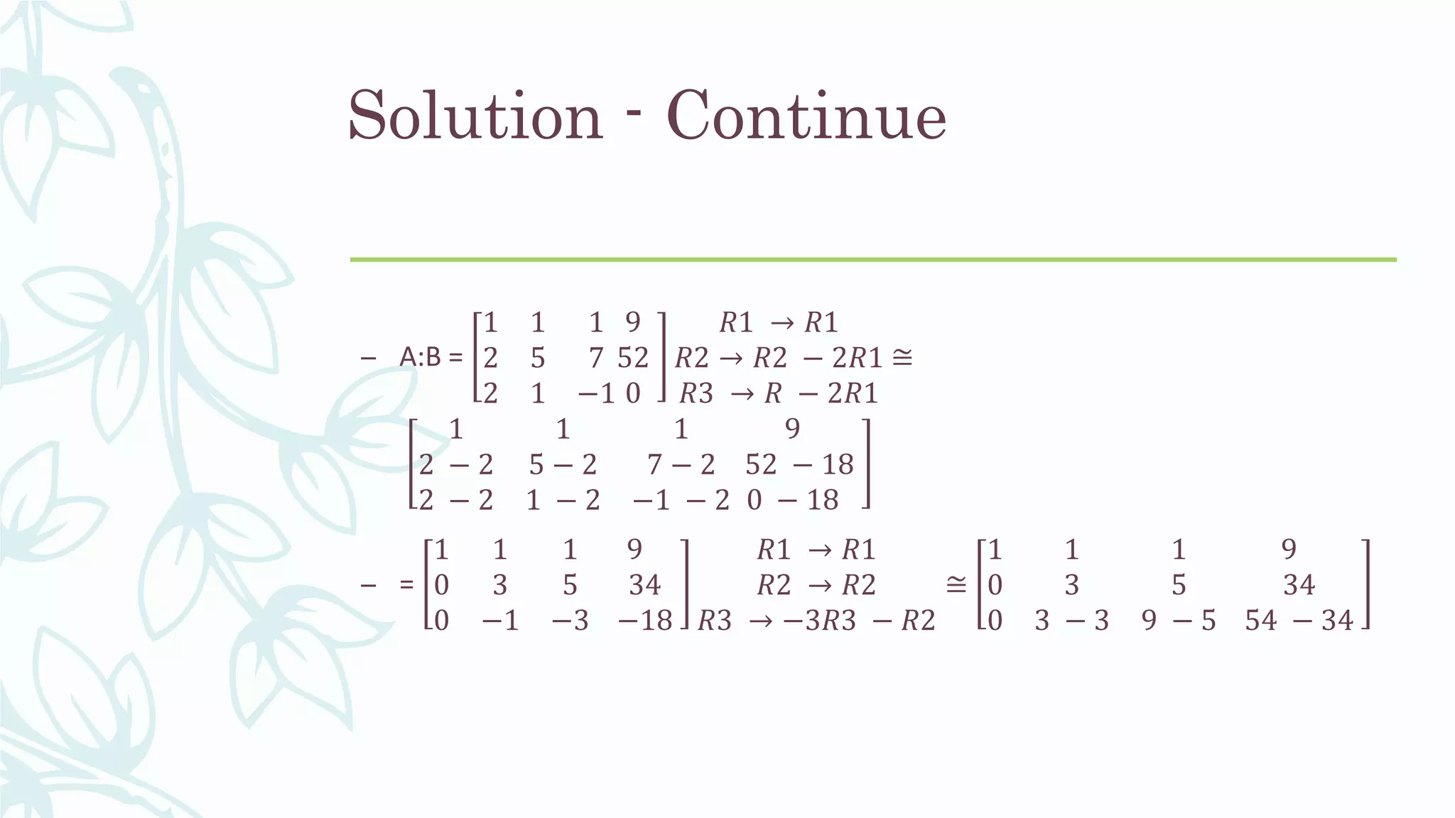 Test of consistency | PPTX