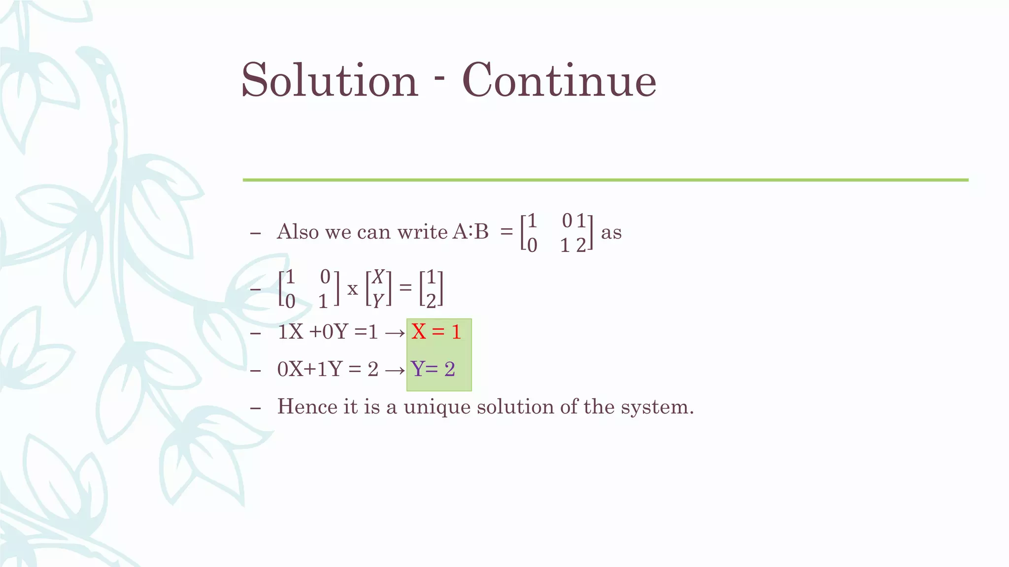 Test of consistency | PPTX