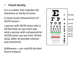 Test of distance vision, near vision visual field nusrat zerin ...