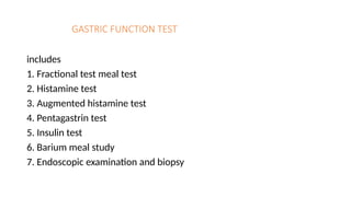 TEST OF GASTRIC^J EXOCRINE PANCREAS^J LIVER 2.pptx