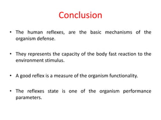 Test of human reaction capacity | PPT