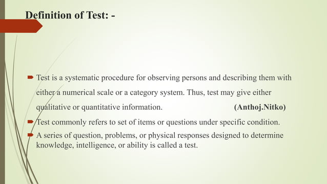 Test of intrest and personality | PPTX | Standardized Testing ...