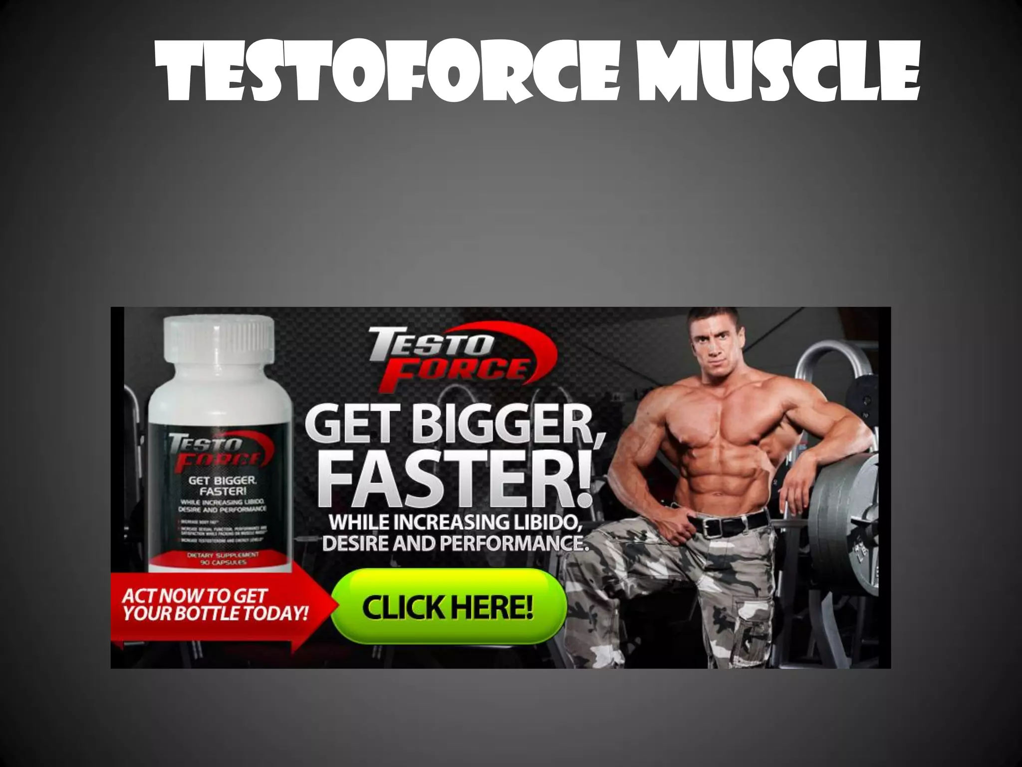 Testo force muscle