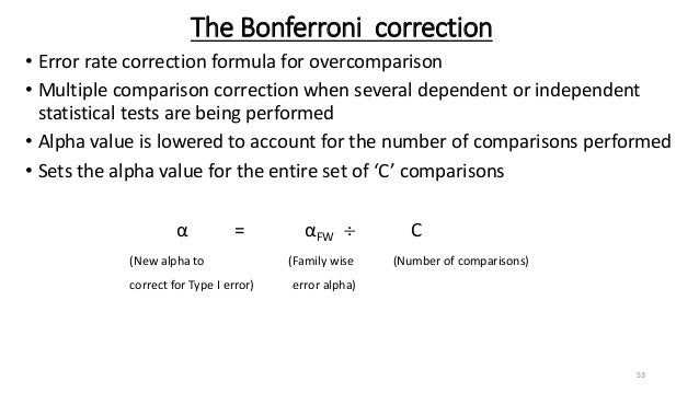 Test of significance