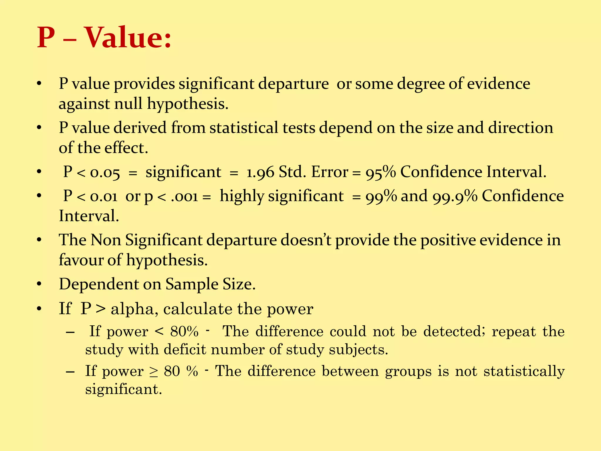 Test of significance in Statistics | PPTX