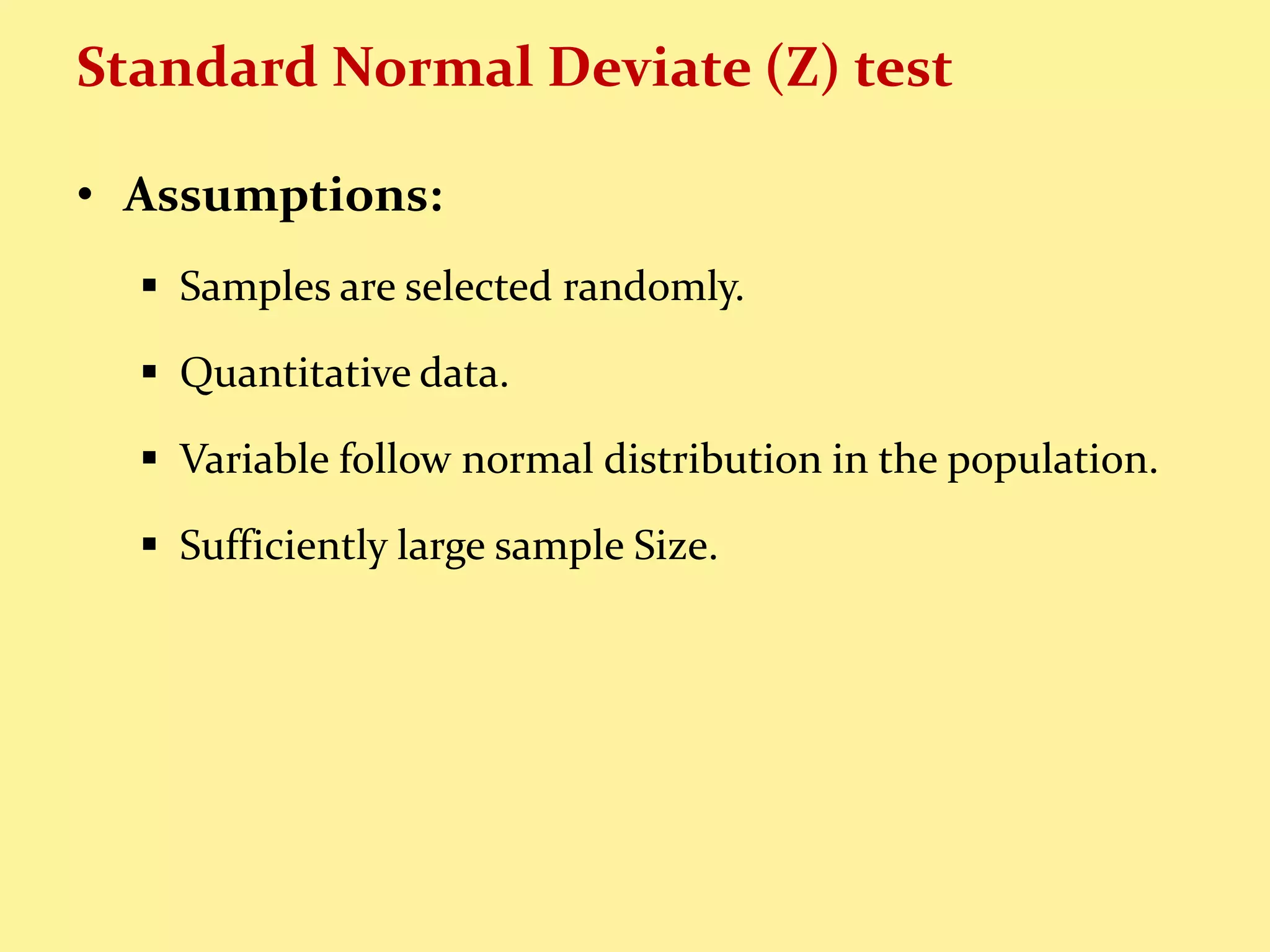 Test of significance in Statistics | PPTX