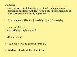 Test of significance in Statistics | PPTX