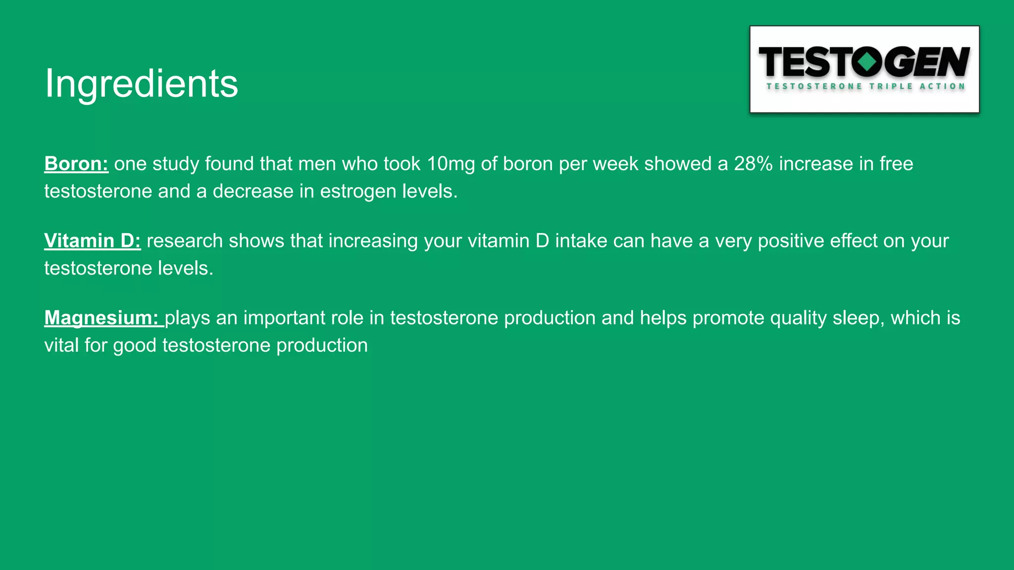 Testo gen brand promotional guide | PPT