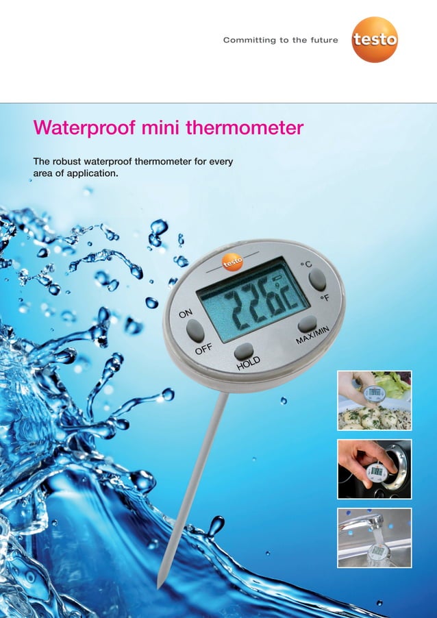 Testo mini thermometer datasheet | PDF