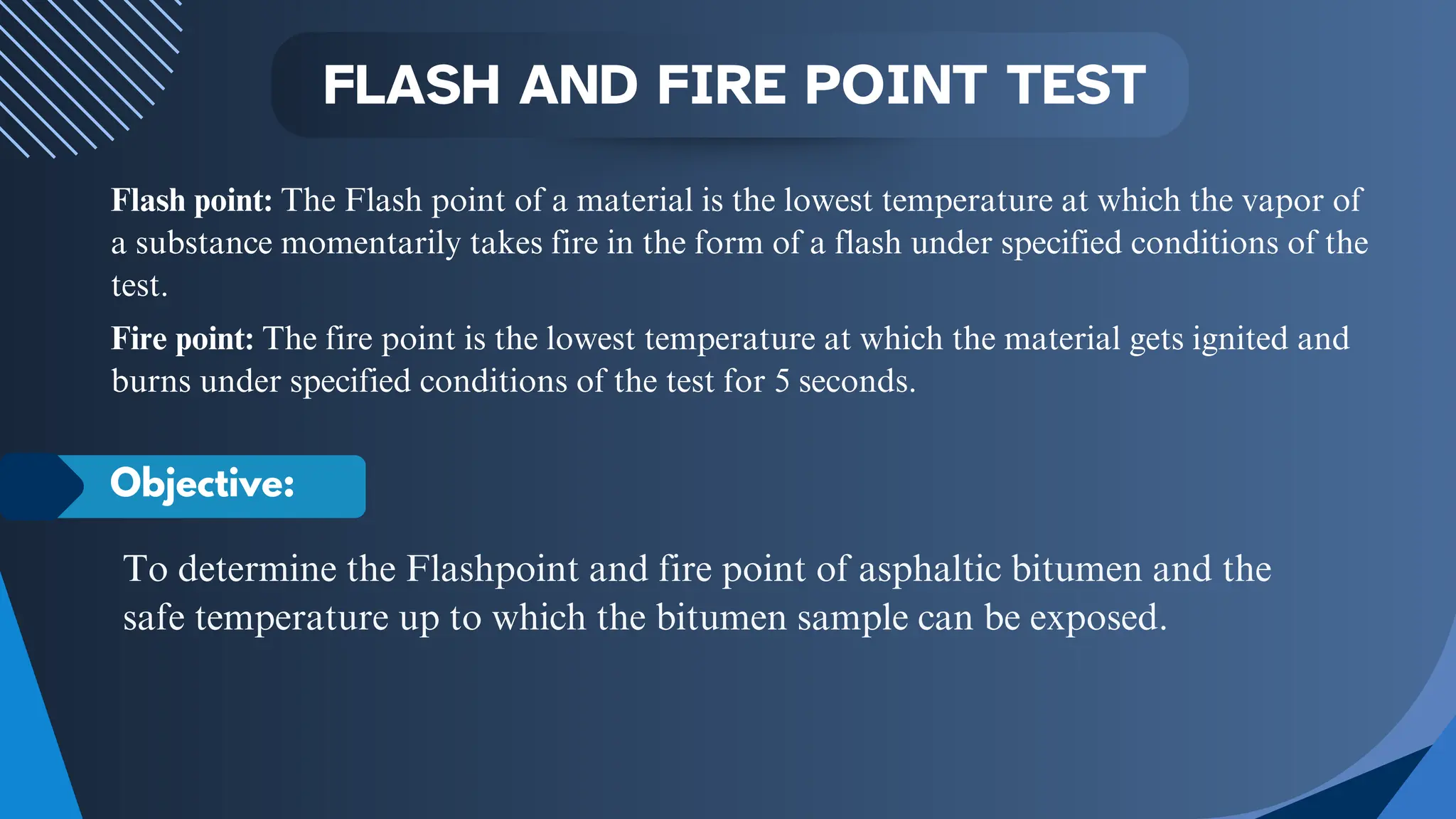 Presentation On Bitumen Tests. Bitumen: A Critical Component in Road ...