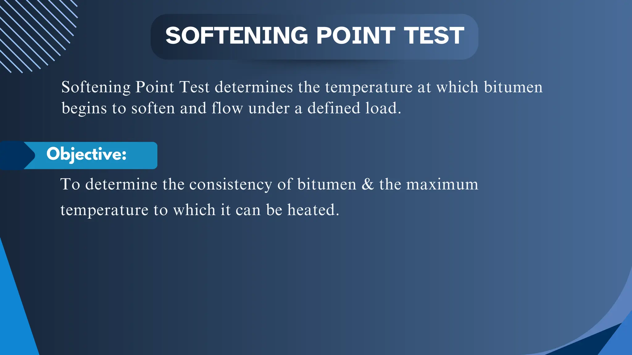 Presentation On Bitumen Tests. Bitumen: A Critical Component in Road ...