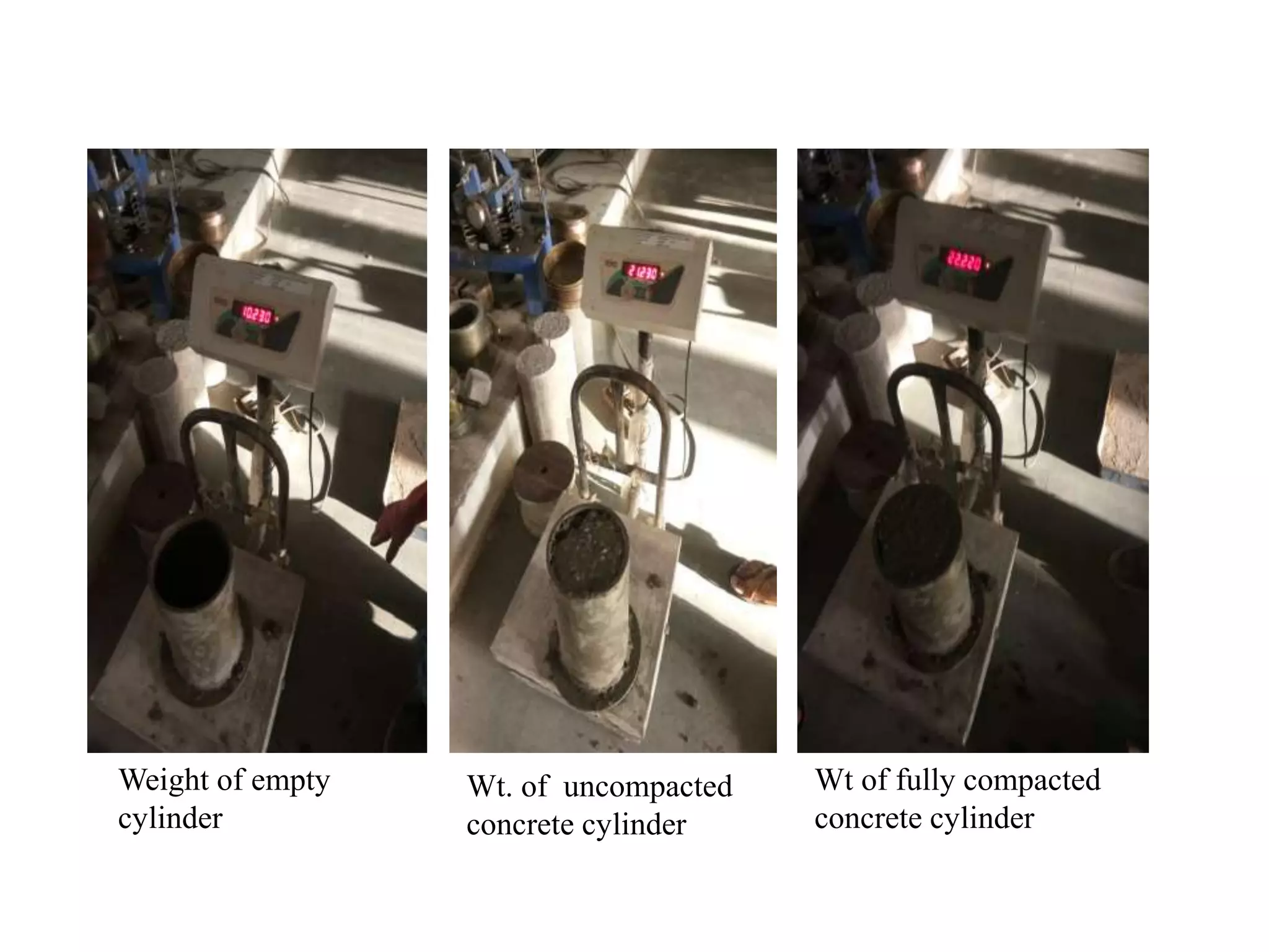 Test on fresh concrete and harden concrete | PPTX