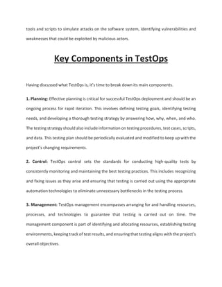 TestOps and its Role in Software Quality Management - AfourTech USA.docx