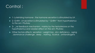 Testosterone | PPTX