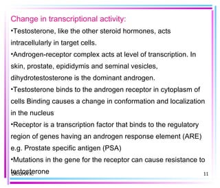 Testosterone & Antitestoterones(7) | PPT