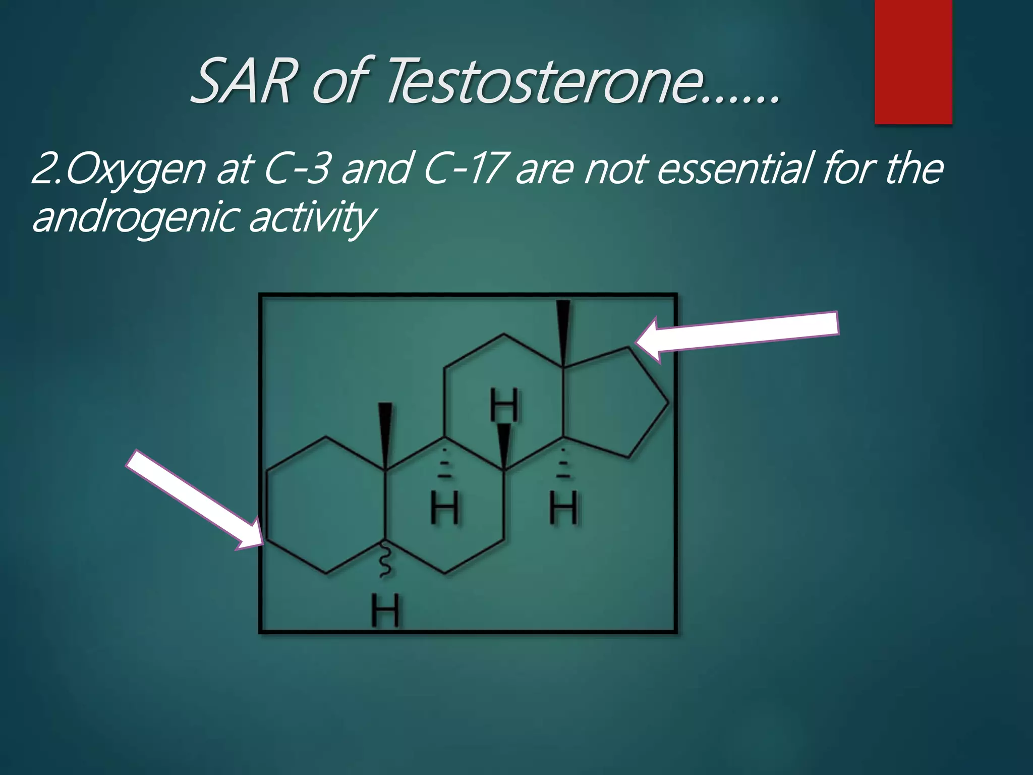 Testosterone hormone - Medicinal Chemistry | PPTX