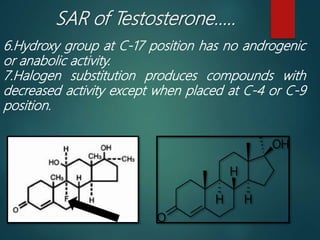 Testosterone hormone - Medicinal Chemistry | PPTX