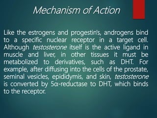 Testosterone hormone - Medicinal Chemistry | PPTX