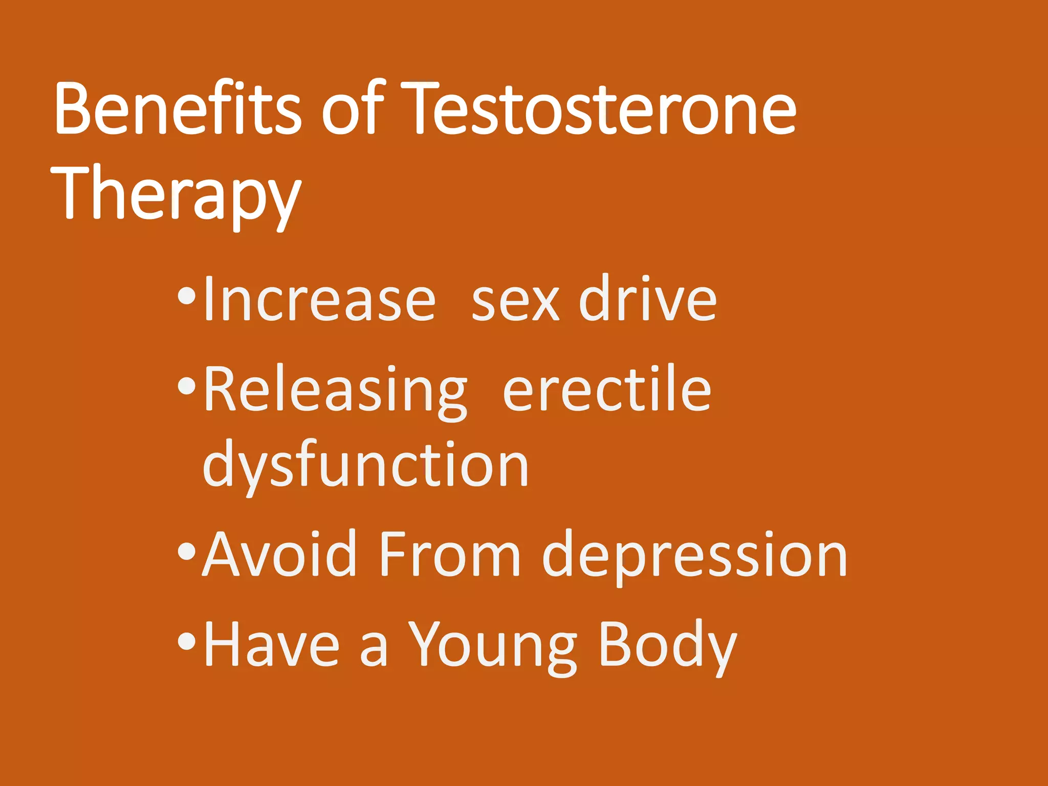 Testosterone replacement Therapy and side effects | PDF