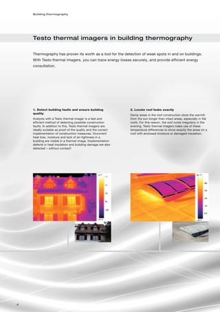 Testo thermography building_2012 | PDF | Cameras and Camcorders ...