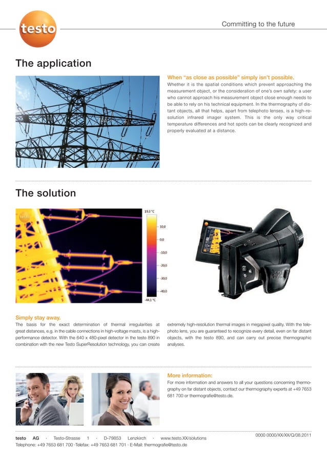 Testo thermography of distant_objects | PDF Testo thermography of distant_objects | PDF
