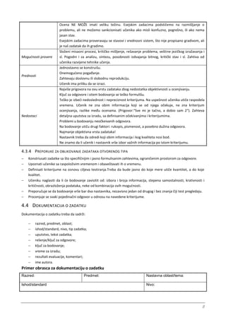 Testovi znanja - podsetnik za nastavnike | PDF