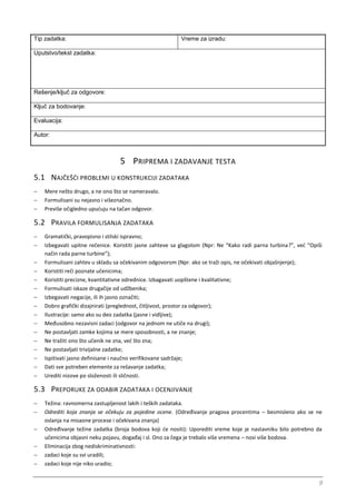 Testovi znanja - podsetnik za nastavnike | PDF