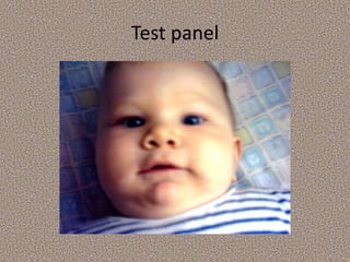 Test panel | PPT