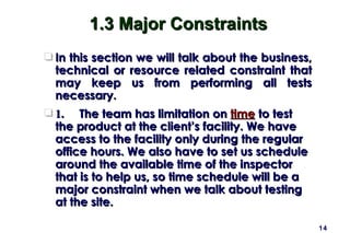 Test plan | PPT