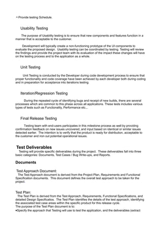 Test plan | DOC | Web Development | Internet