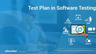 What is Test Plan? Edureka | PDF | Educational Assessment | Education