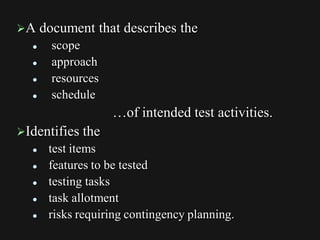 testplan software testing planing tests.pdf