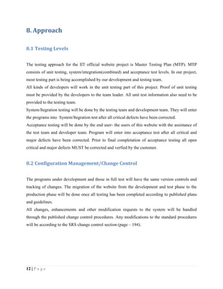 Test plan | PDF