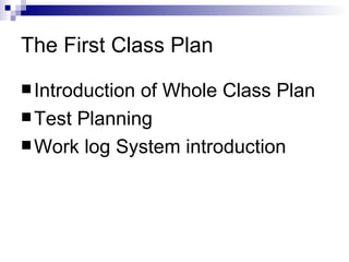 Test planning | PPT