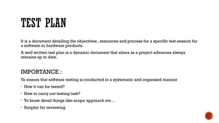 Test Planning in Software Testing and Automation.pptx