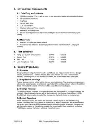 Test plansample | DOCX | Computer Software and Applications | Computing