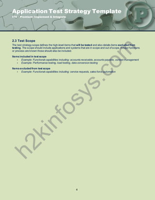 Test Plan Template | PDF